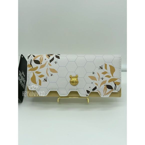 Loungefly | Bags | Loungefly Disneywinnie The Pooh Honeycomb Wallet ...